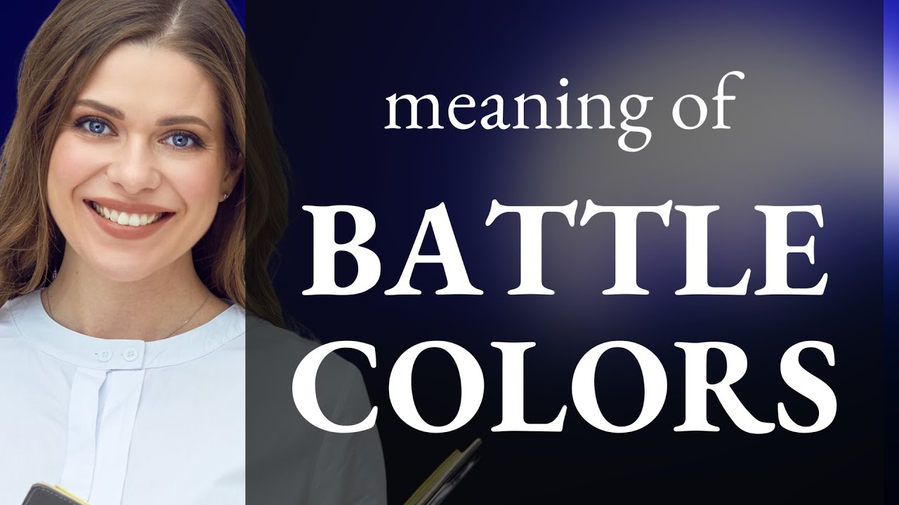 Understanding "Battle Colors": A Guide to English Idioms - YouTube