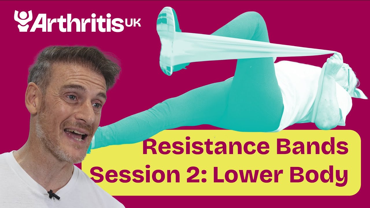 Let's Move Resistance Band Workout Session Two: Lower Body - YouTube