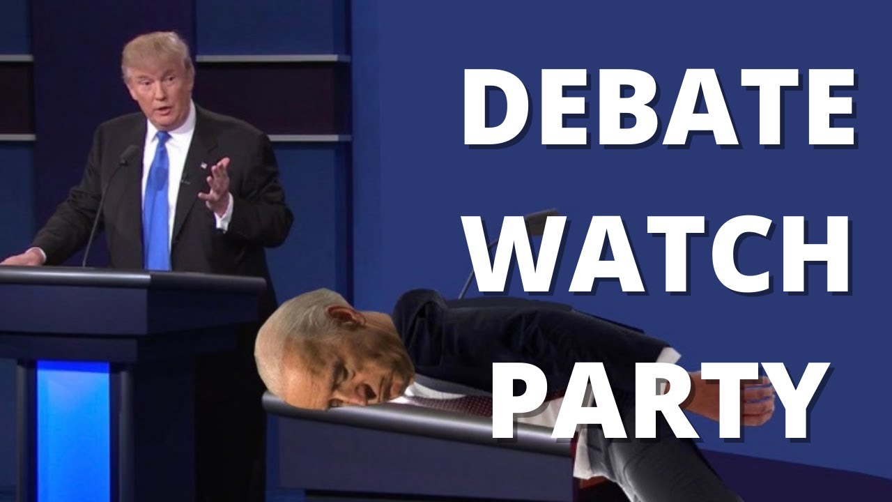 WATCH THE DEBATE WITH ME! - YouTube