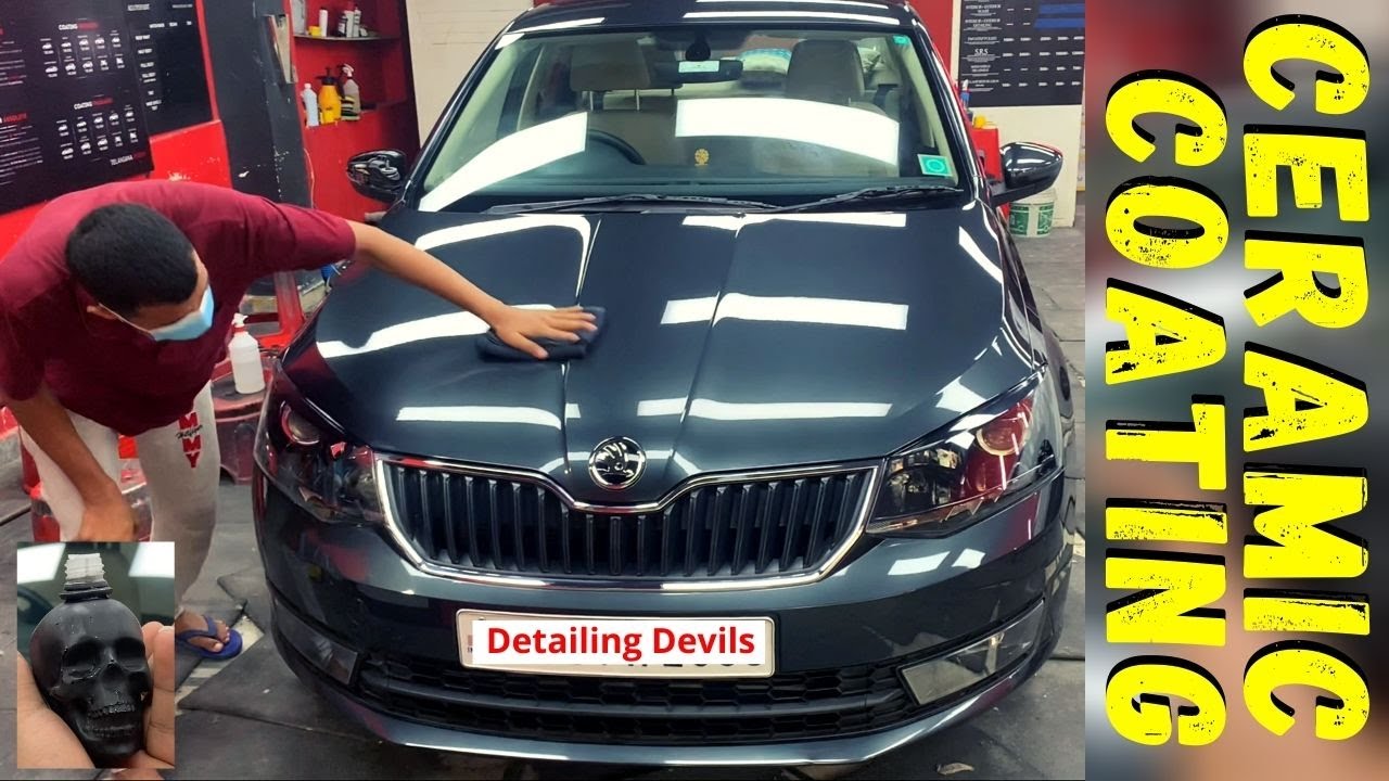 Ceramic Coating for Skoda Rapid | Detailing devils Hyderabad | car ...