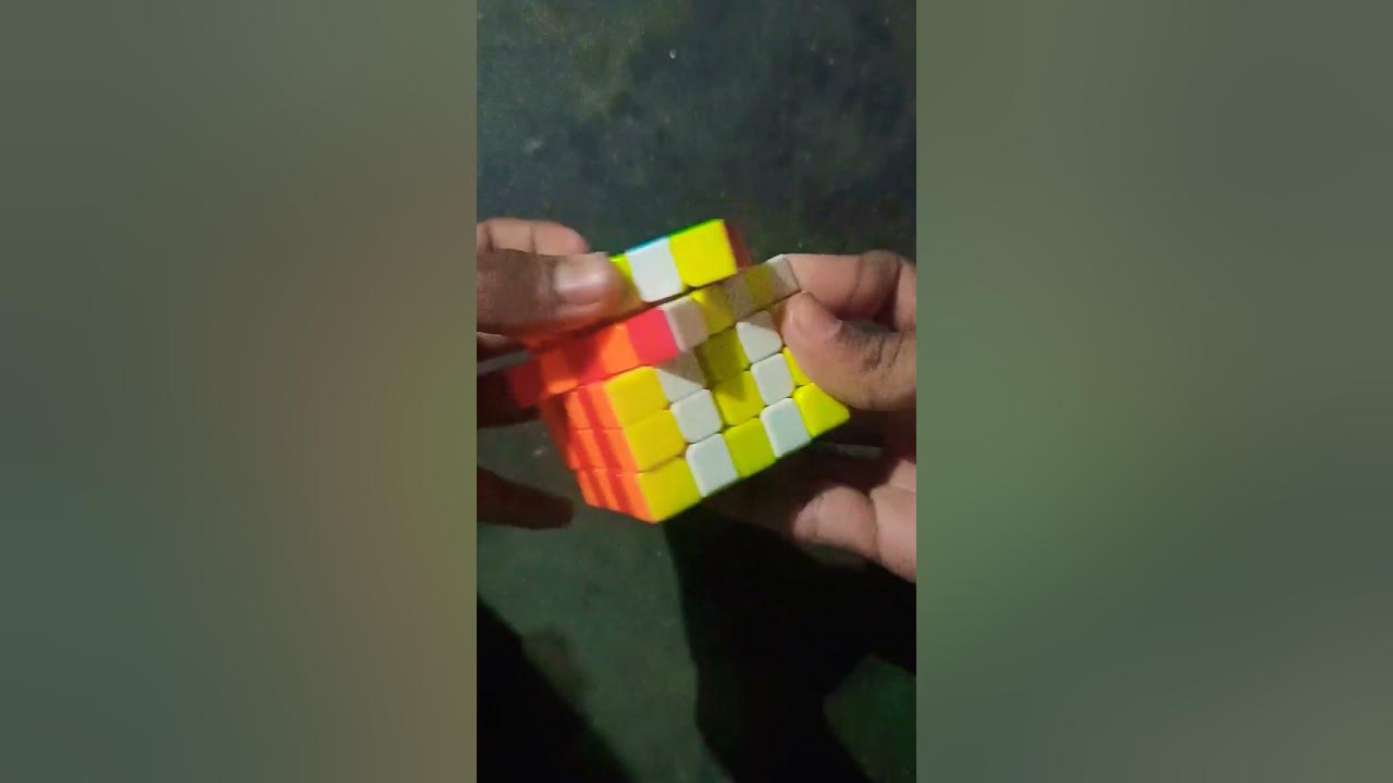 How to make checkerboard pattern with 5x5 cube // #shorts #cube #viral - YouTube