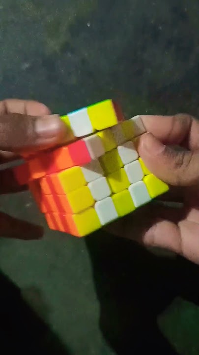 How to make checkerboard pattern with 5x5 cube // #shorts #cube #viral - YouTube