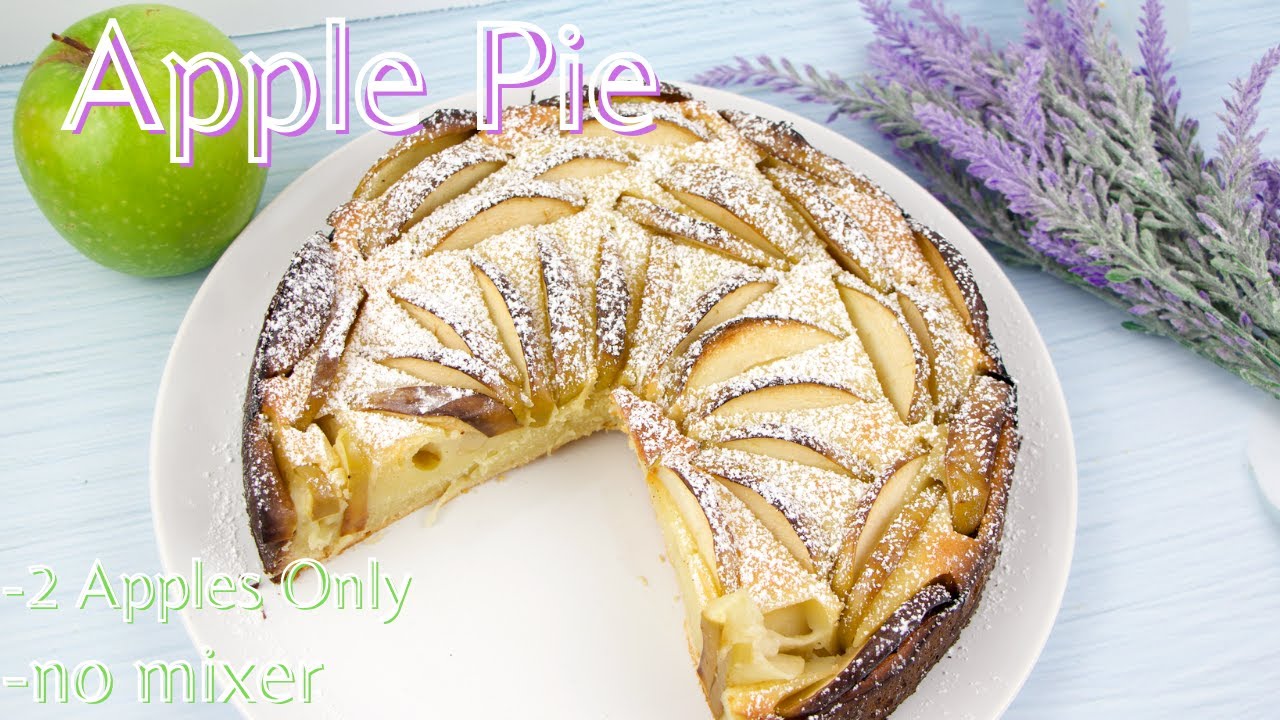 Only 2 Apples To Make This Delicious Pie/ Apple Pie Recipe - YouTube