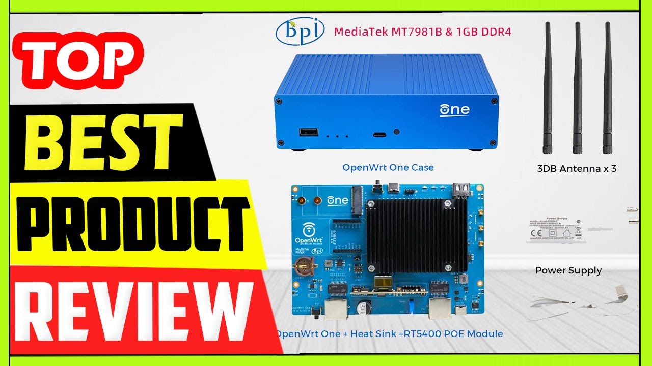 Best Banana Pi OpenWrt One Router MediaTek Review - YouTube