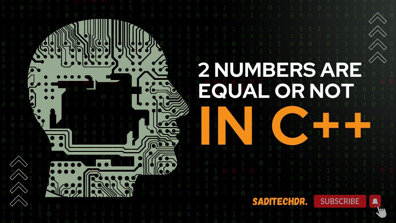 C Programming Tutorial How To Check If Two Numbers Are Equal Or Not c-programming-tutorial-how-to-check-if-two-numbers-are-equal-or-not