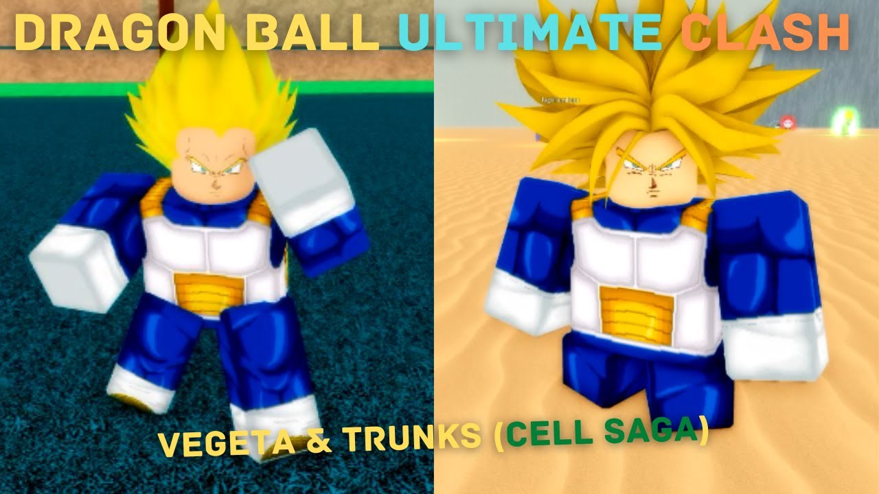 Roblox Dragon Ball Ultimate Clash | Vegeta & Trunks (Cell Saga) - YouTube