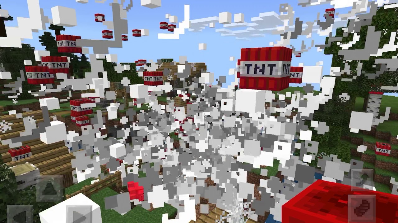 I destroyed my minecraft world - YouTube