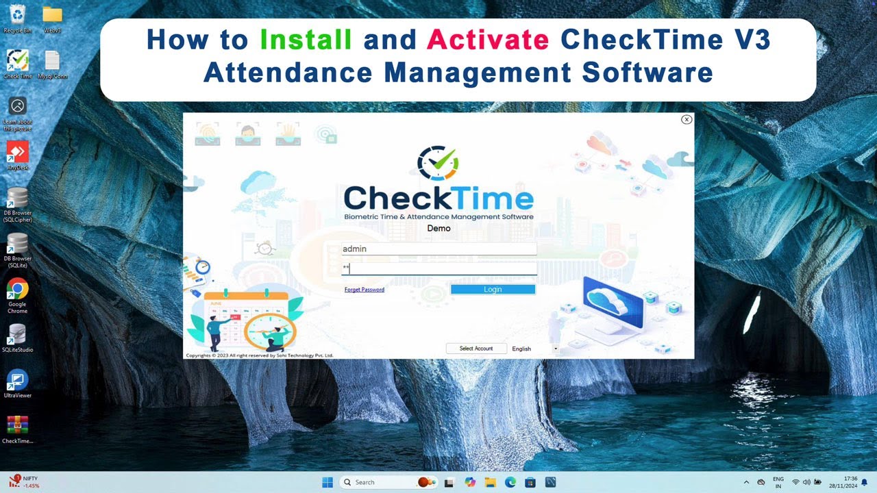How to Install and Activate CheckTime V3 Attendance Management #aipowered Software - YouTube