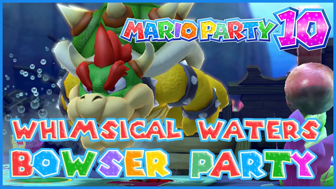 Mario Party 10 - Bowser Party: Whimsical Waters (5-Player) - YouTube