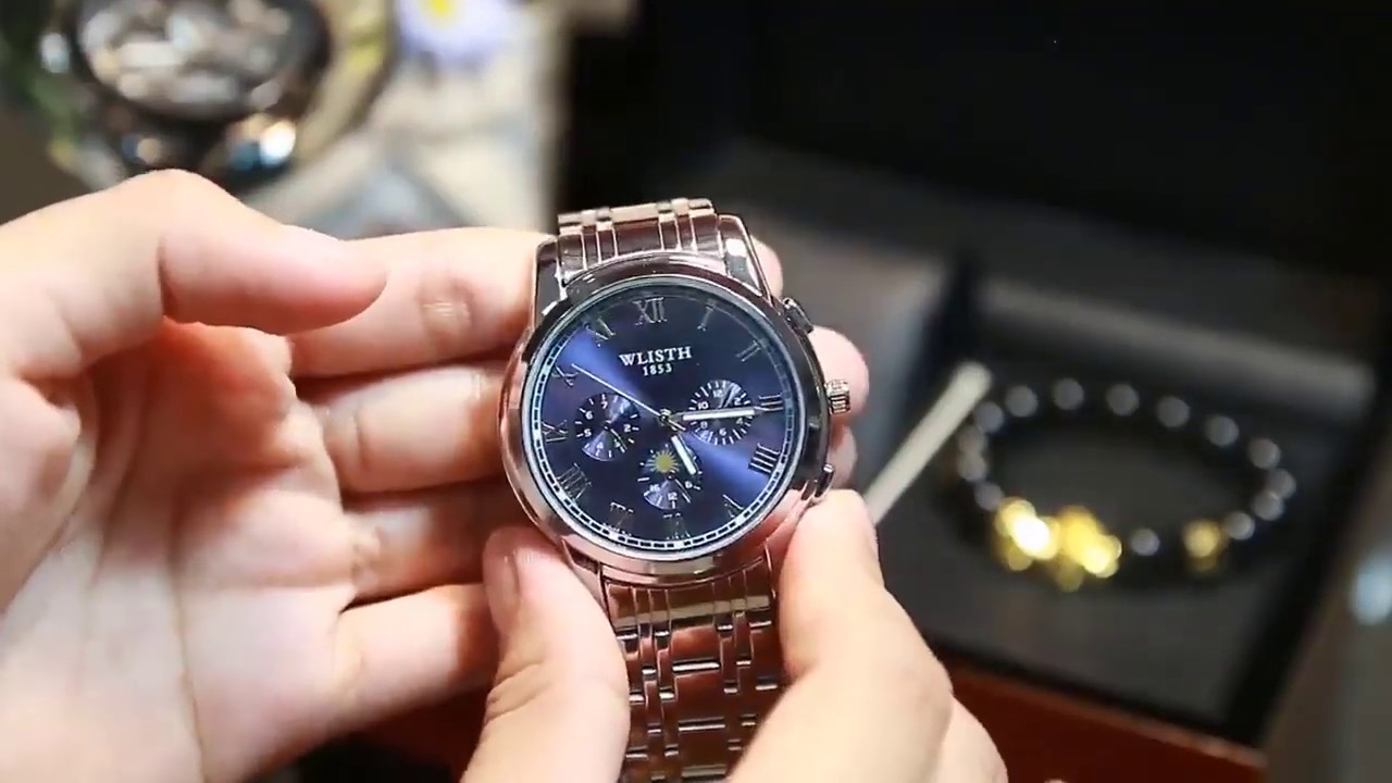 SIÊU GIẢM GIÁ ĐỒNG HỒ NAM WLISTH 1853 - YouTube