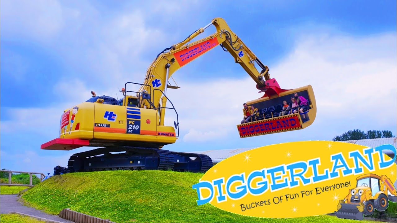 Diggerland UK 2021: A Day at Diggerland Yorkshire - YouTube