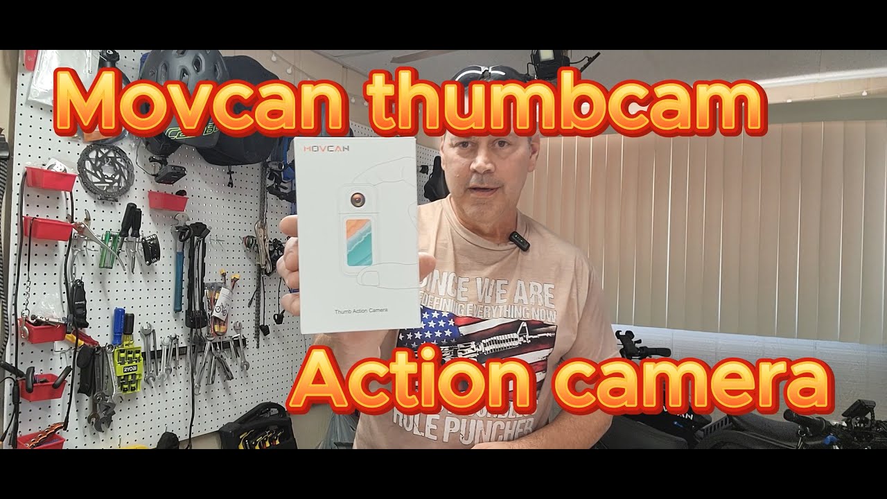 Movcan Thumb cam S70 body camera - YouTube