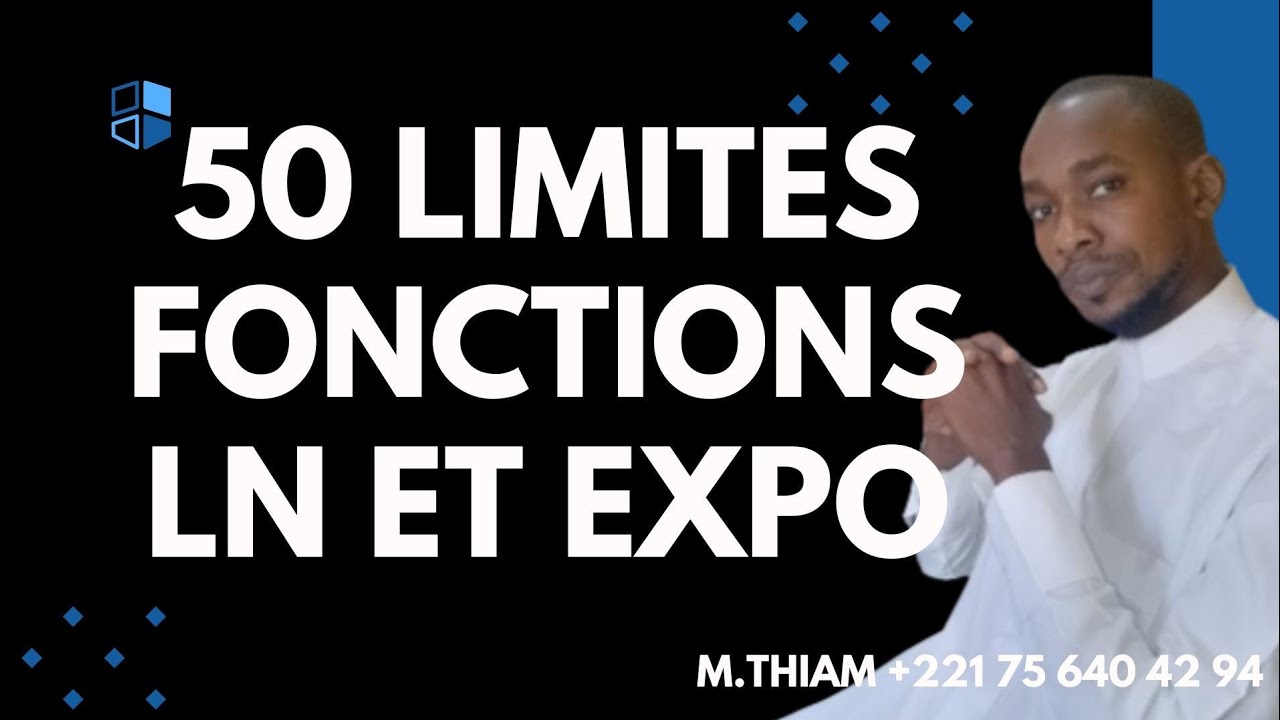 BAC 2024 : 50 LIMITES avec ln et expo rencontrées au BAC ... exo d ...