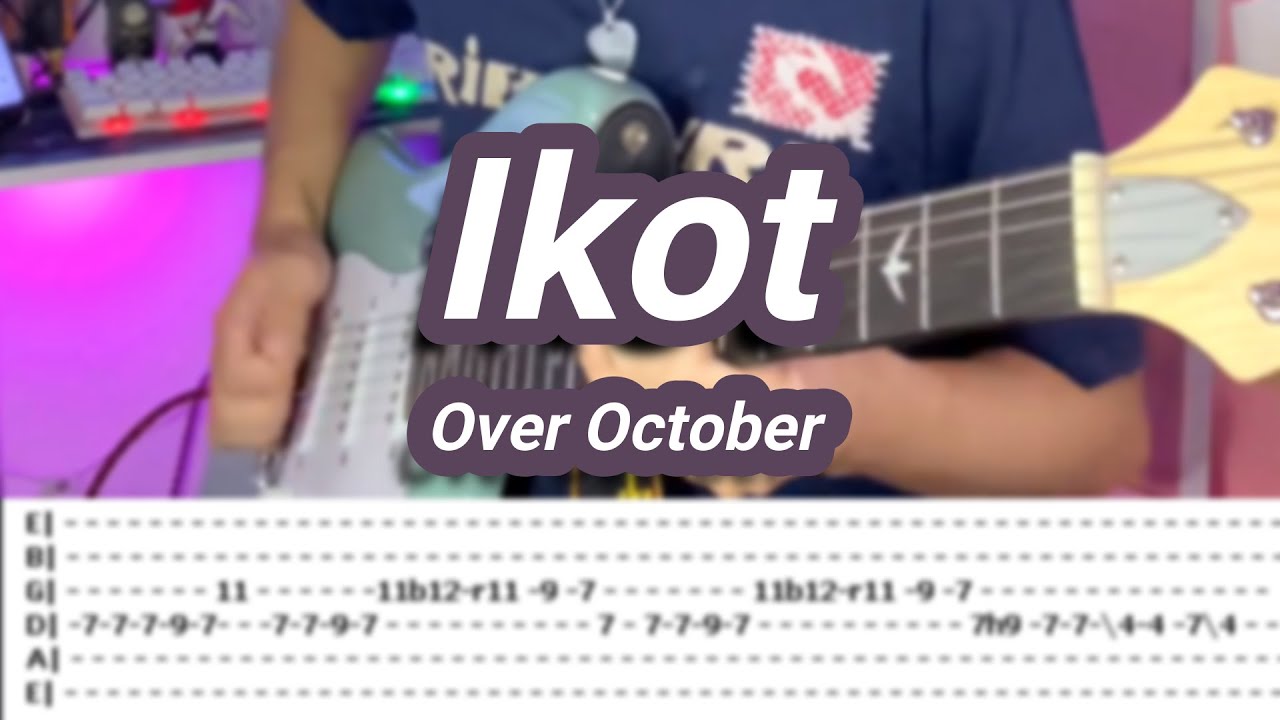 Ikot |©Over October |【Guitar Cover】with TABS - YouTube