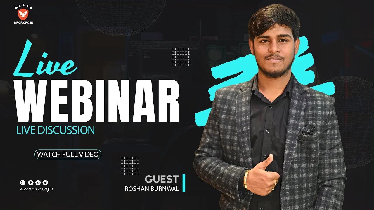 Cyber Security Live Webinar with Roshan Burnwal - YouTube