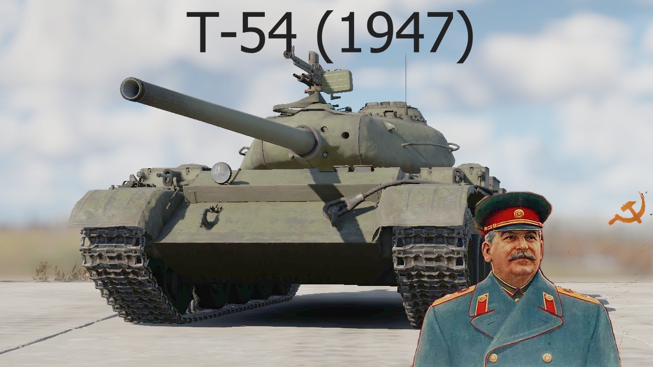 T-54 (1947) Stalinium in War Thunder - YouTube
