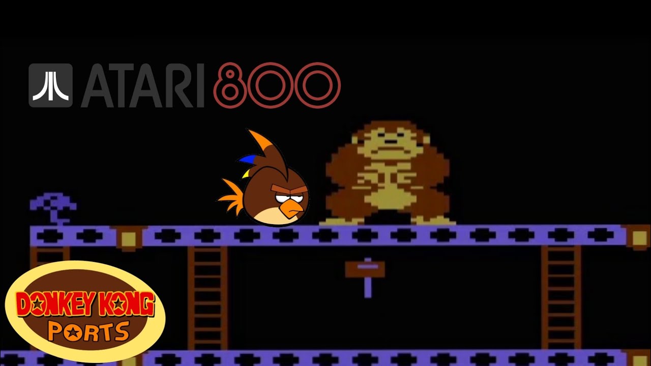 DK PORTS Ep1: Donkey Kong for the Atari 800 - YouTube