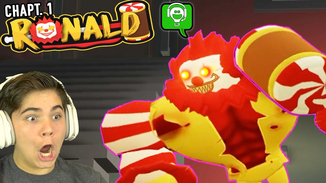 ESCAPE ROBLOX RONALD the EVIL MCDONALD CLOWN PC Game with HobbyGaming ...