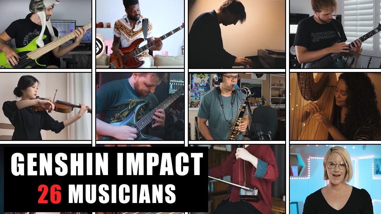 Genshin Impact Medley with 26 Musicians - YouTube