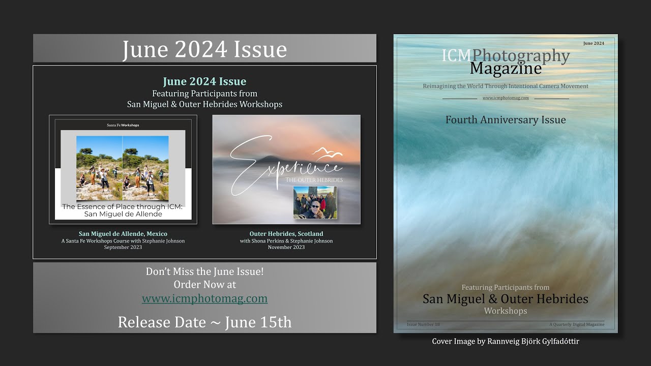 ICM Photography Magazine June 2024 Promotional Video Trailer - YouTube