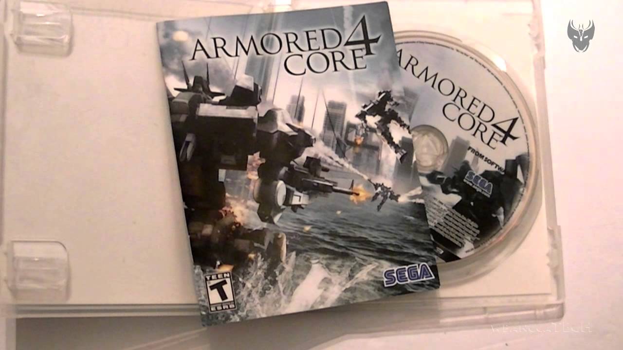 Armored Core 4 Unboxing - YouTube