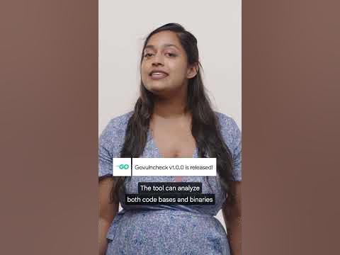 Govulncheck v1.0.0 is released - YouTube