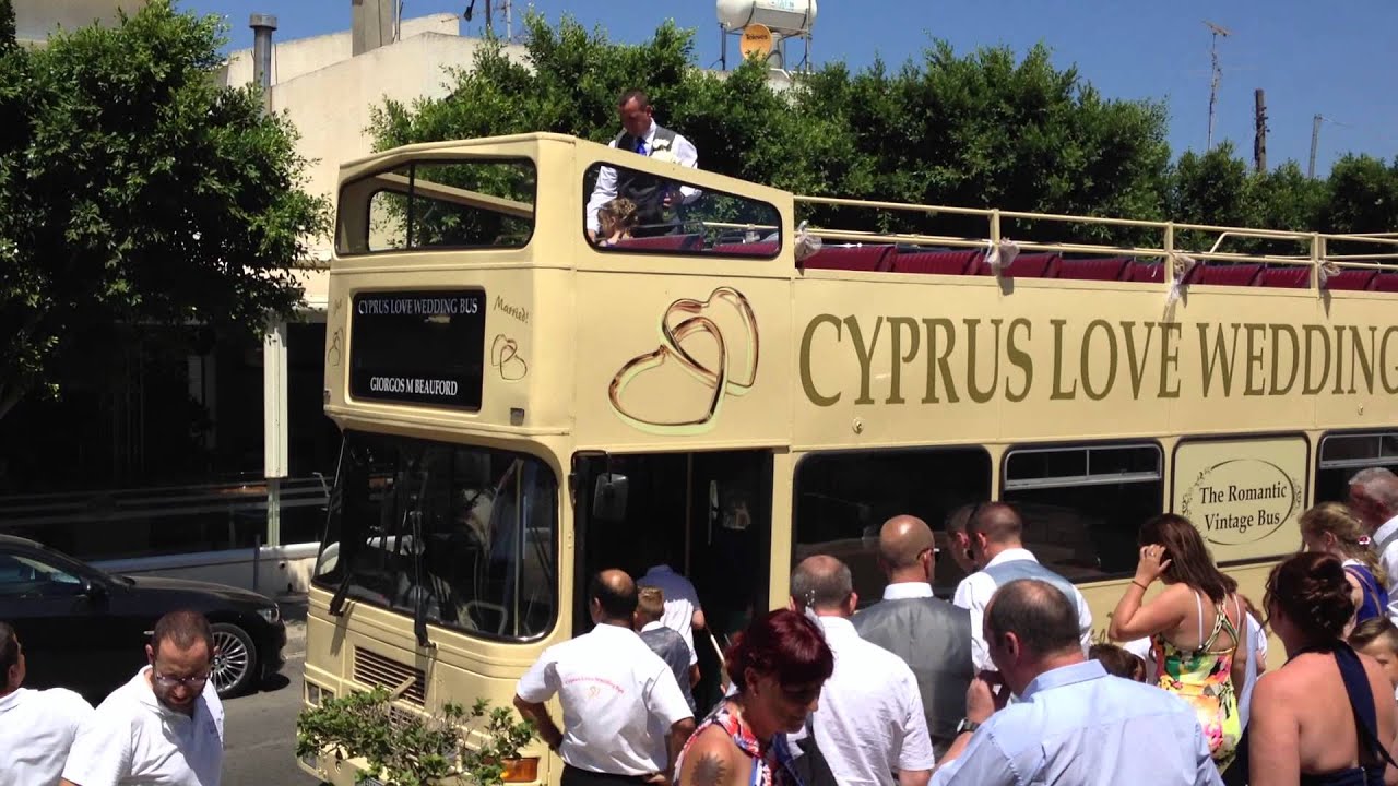 Cyprus Love Wedding Bus - Giorgos M-Beauford - YouTube