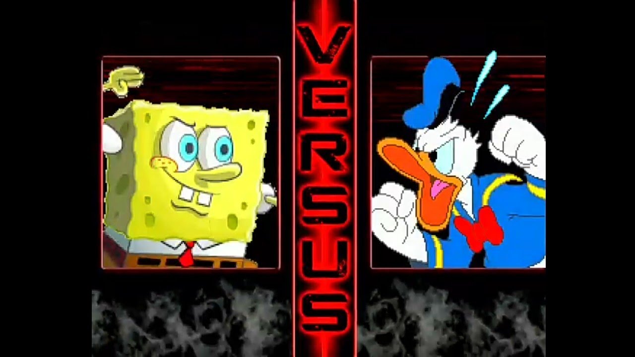 M.U.G.E.N #59: SpongeBob SquarePants vs Donald Duck - YouTube