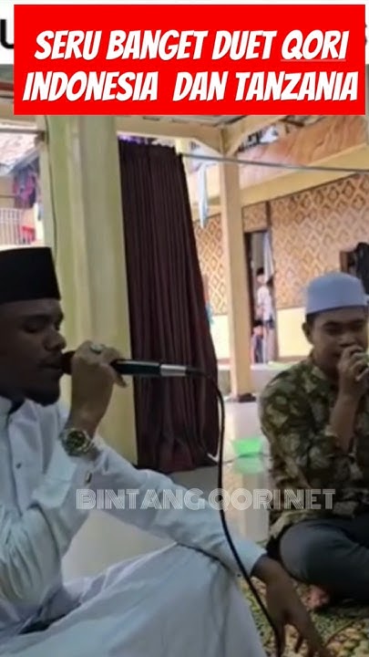Seru banget Duet qori Indonesia Dan tanzania - YouTube