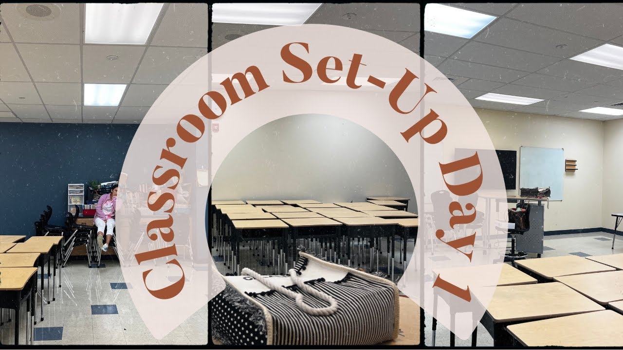 Middle School Classroom Set Up Day 1 2022 2023 Youtube