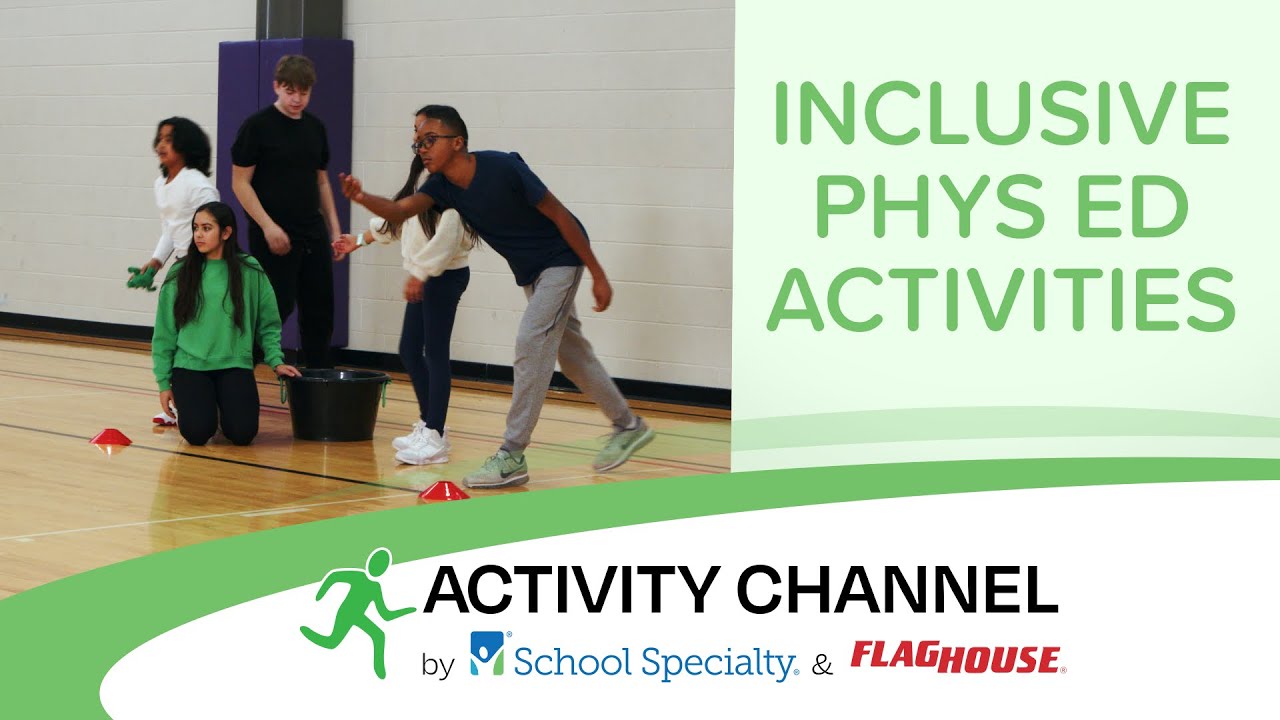 Throwing and Rolling: Inclusive PE Activities - YouTube