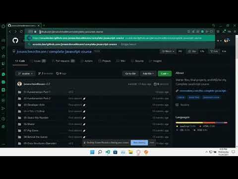 vscode in browser and direct access github - YouTube