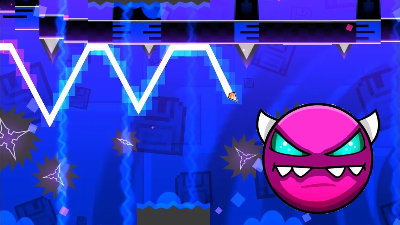 Géométry Dash - "Megabyte" 100% (démon) by Avixel - Demonbreaker13 ...