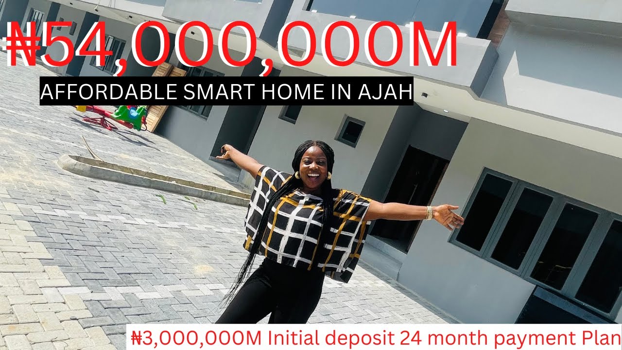 PARAGON ESTATE |₦54M AFFORDABLE SMART HOME IN Abraham Adesanya Ajah ...
