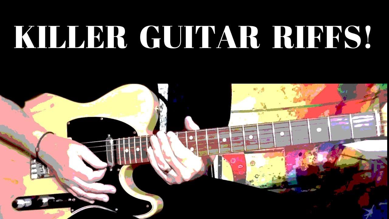 KILLER GUITAR RIFFS! - YouTube