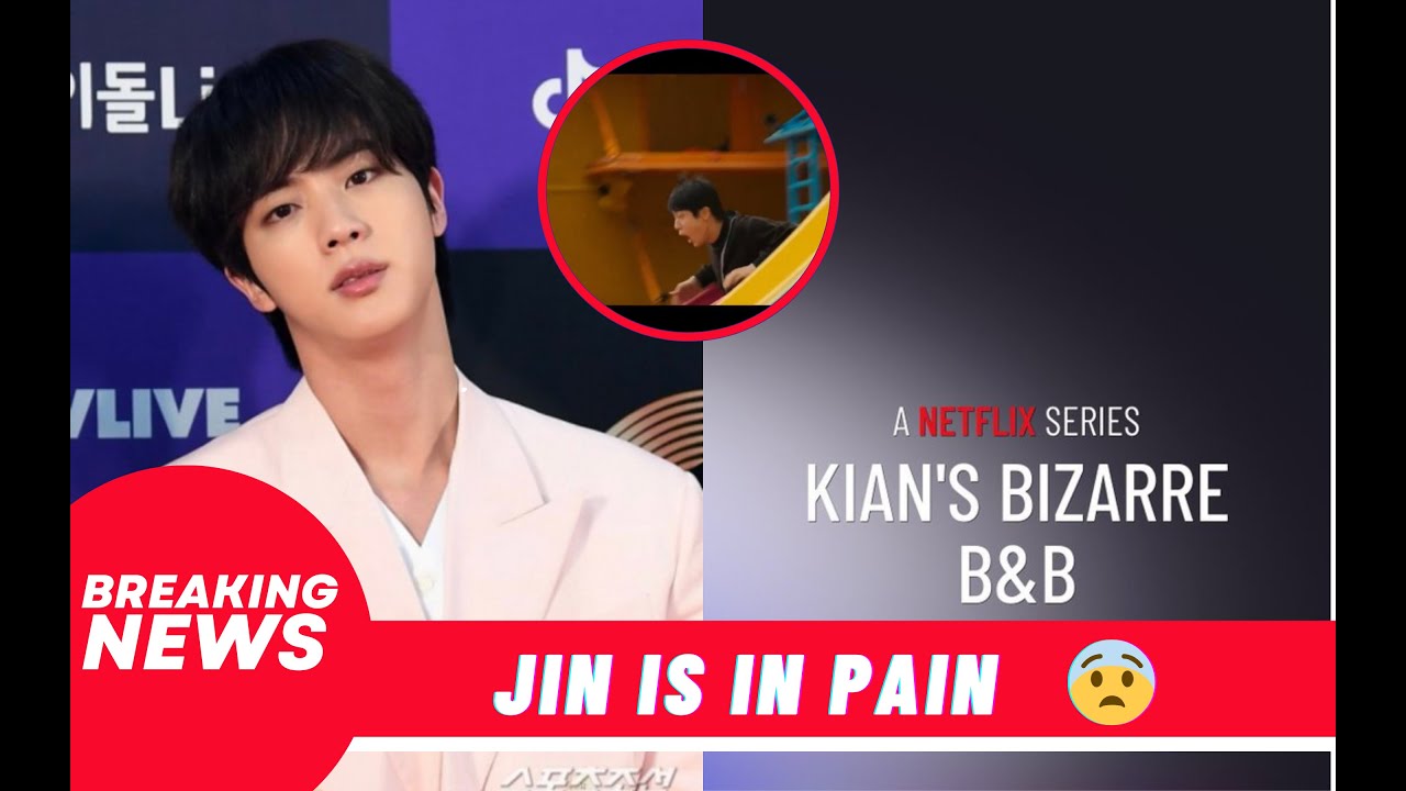 JIN BTS debuts on NETFLIX- The unexpected happened 😱 - YouTube