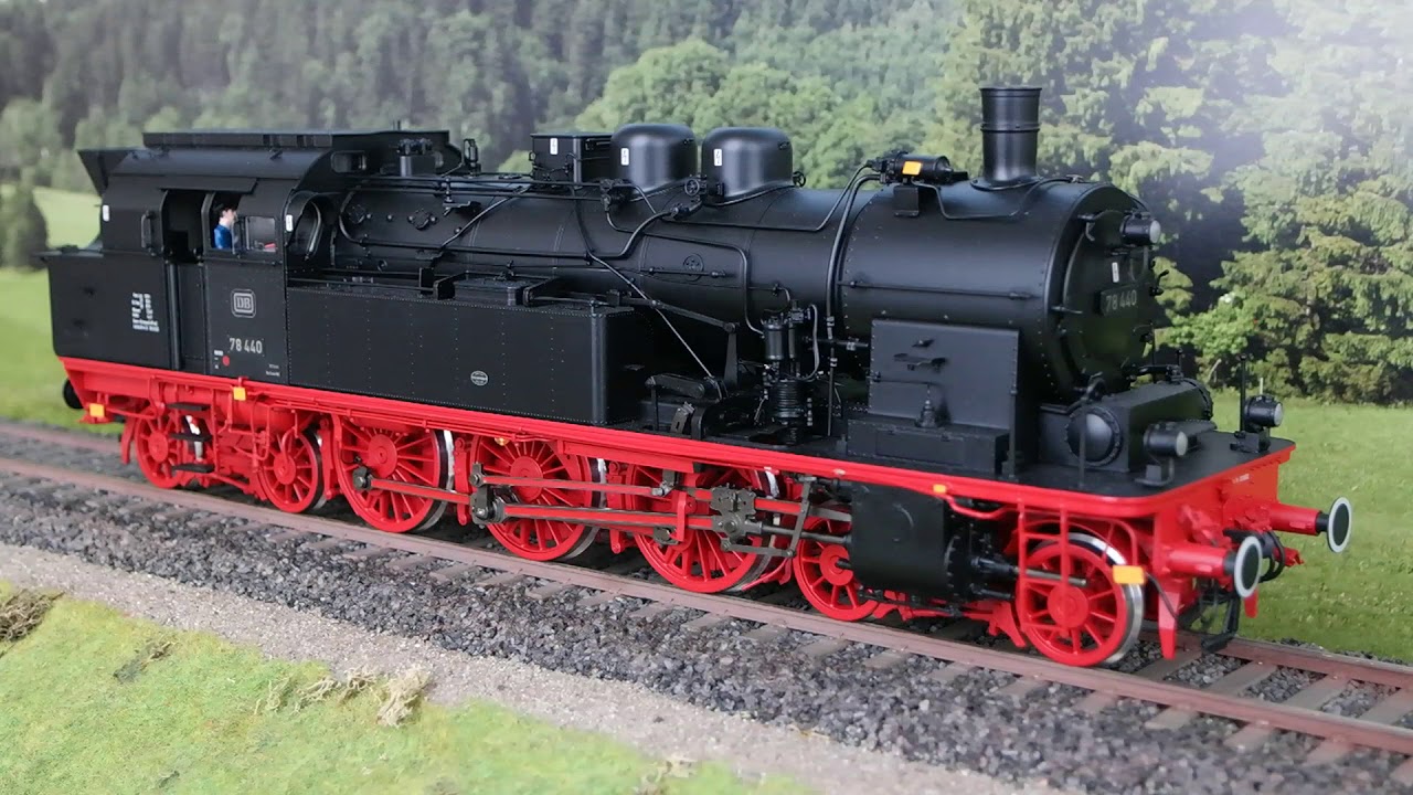 Märklin Spur 1 - Vorstellung BR 78 und T 18 - YouTube