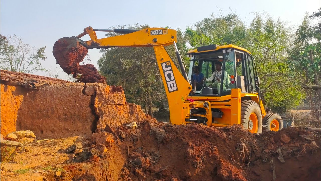 JCB Backhoes Loader ECCO Open Sefty Big holl 🌴 JCB Backhoes Loade ...