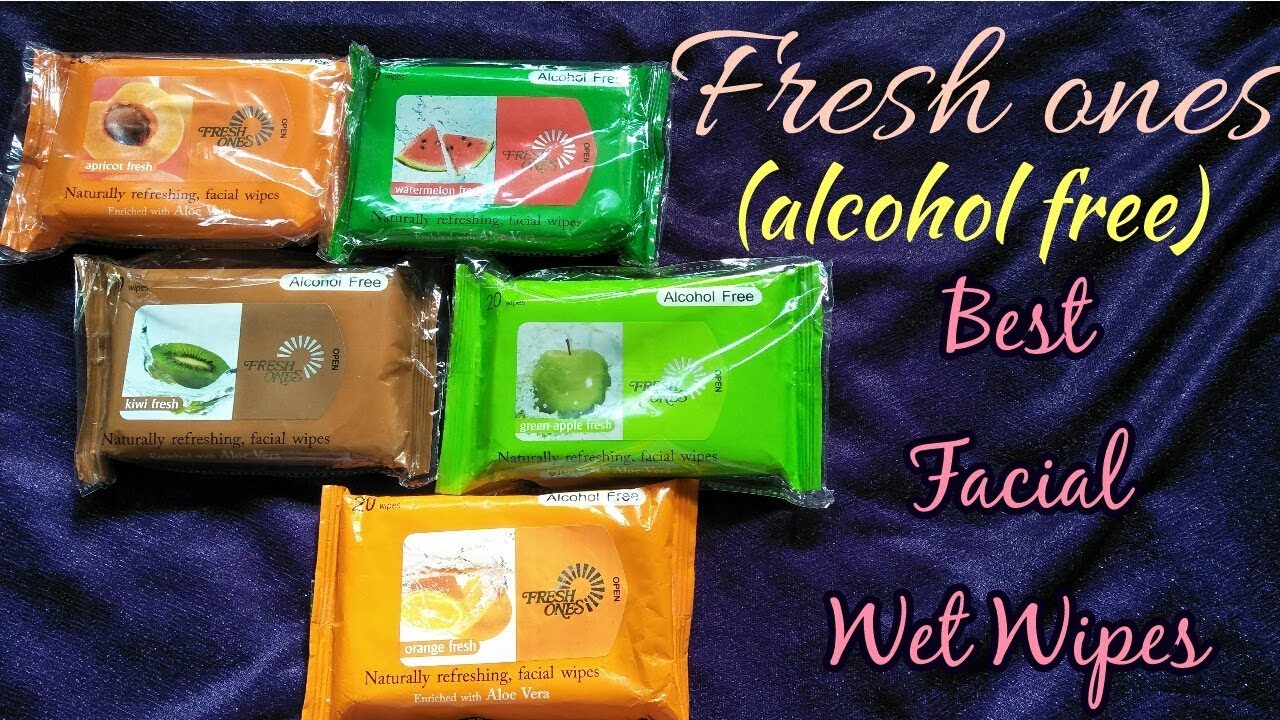 Best Facial Wipes| Fresh Ones Naturally Refreshing Facial Wipes ...