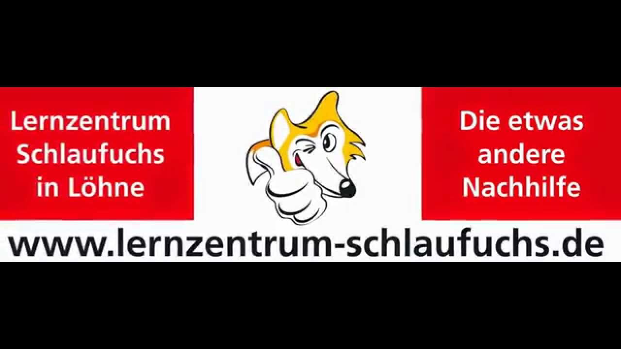 Lernzentrum Schlaufuchs die etwas andere Nachhilfe in Löhne - YouTube
