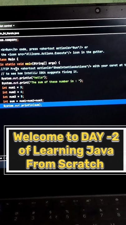 DAY-2 of 2️⃣/ Of Learning Java From Scratch #shorts #javamagic #javazone #javachallengers # ...