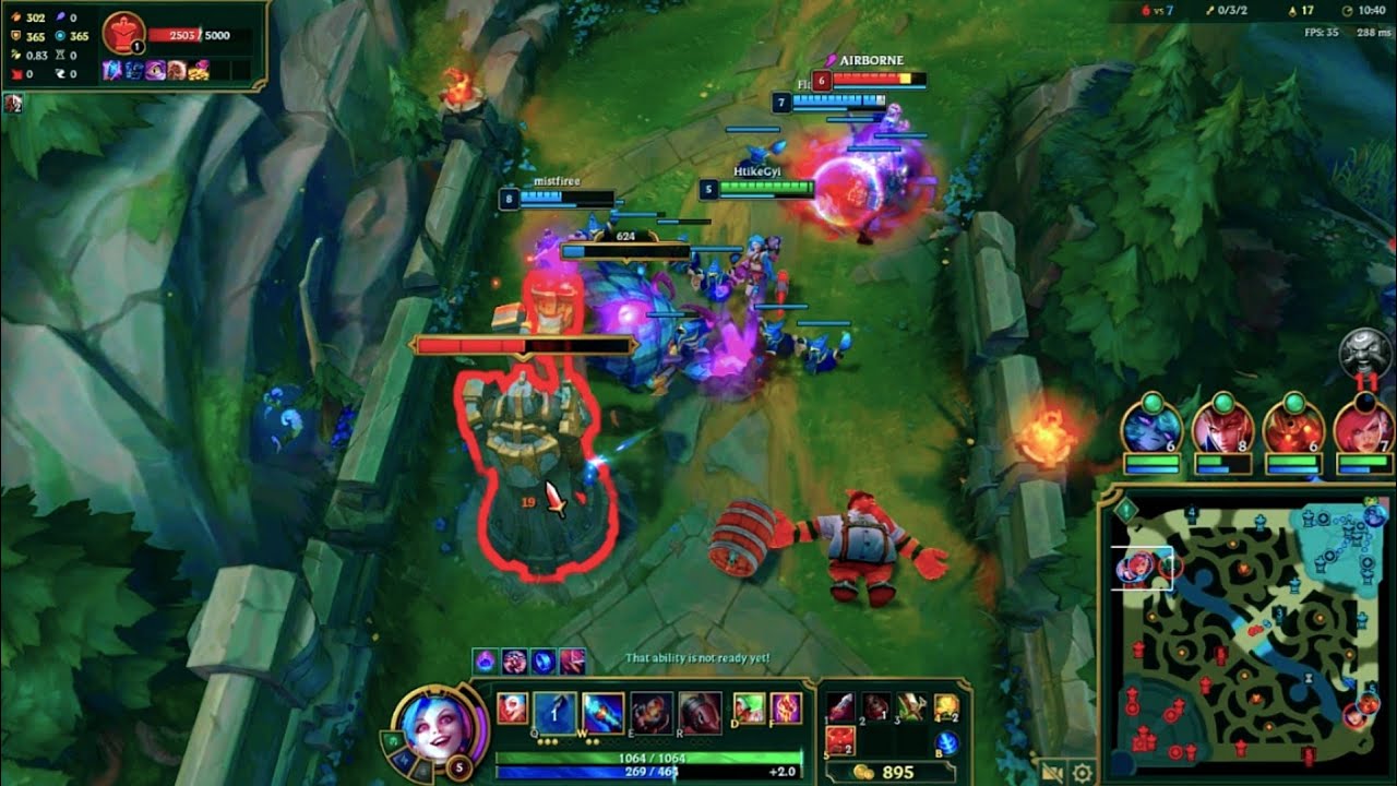 Jinx Vs PROJECT: Zed - League Of Legends, Game [ Myanmar ] - YouTube