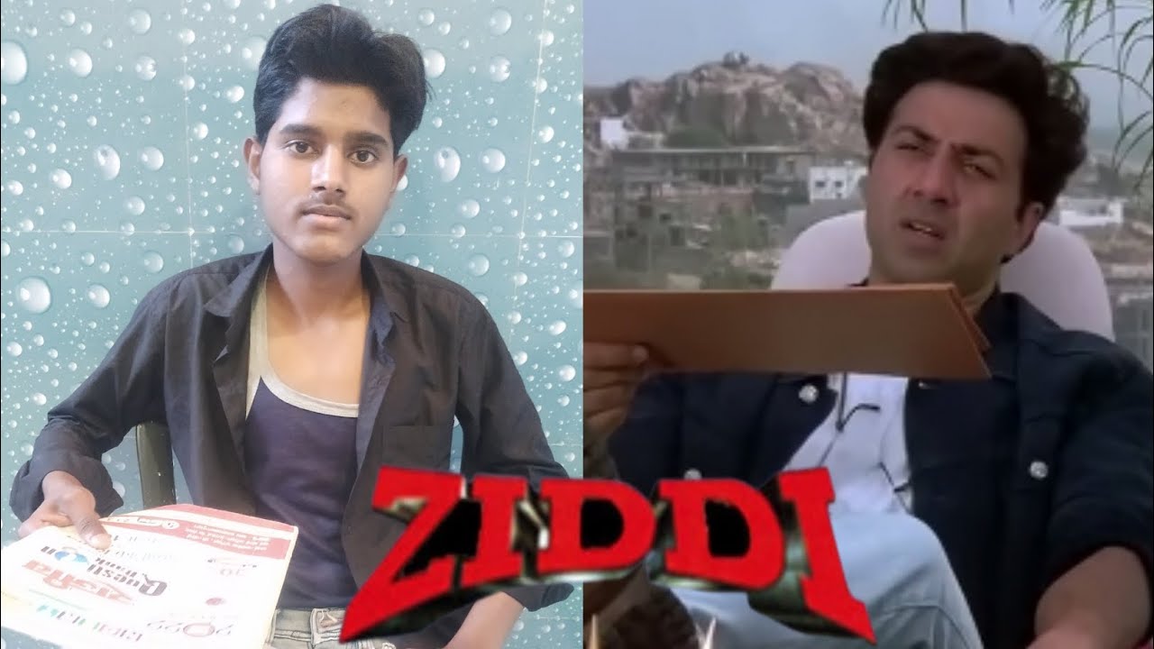 Ziddi (1997) | Sunny Deol Best DialogueI Bollywood Action Movie | Ziddi ...