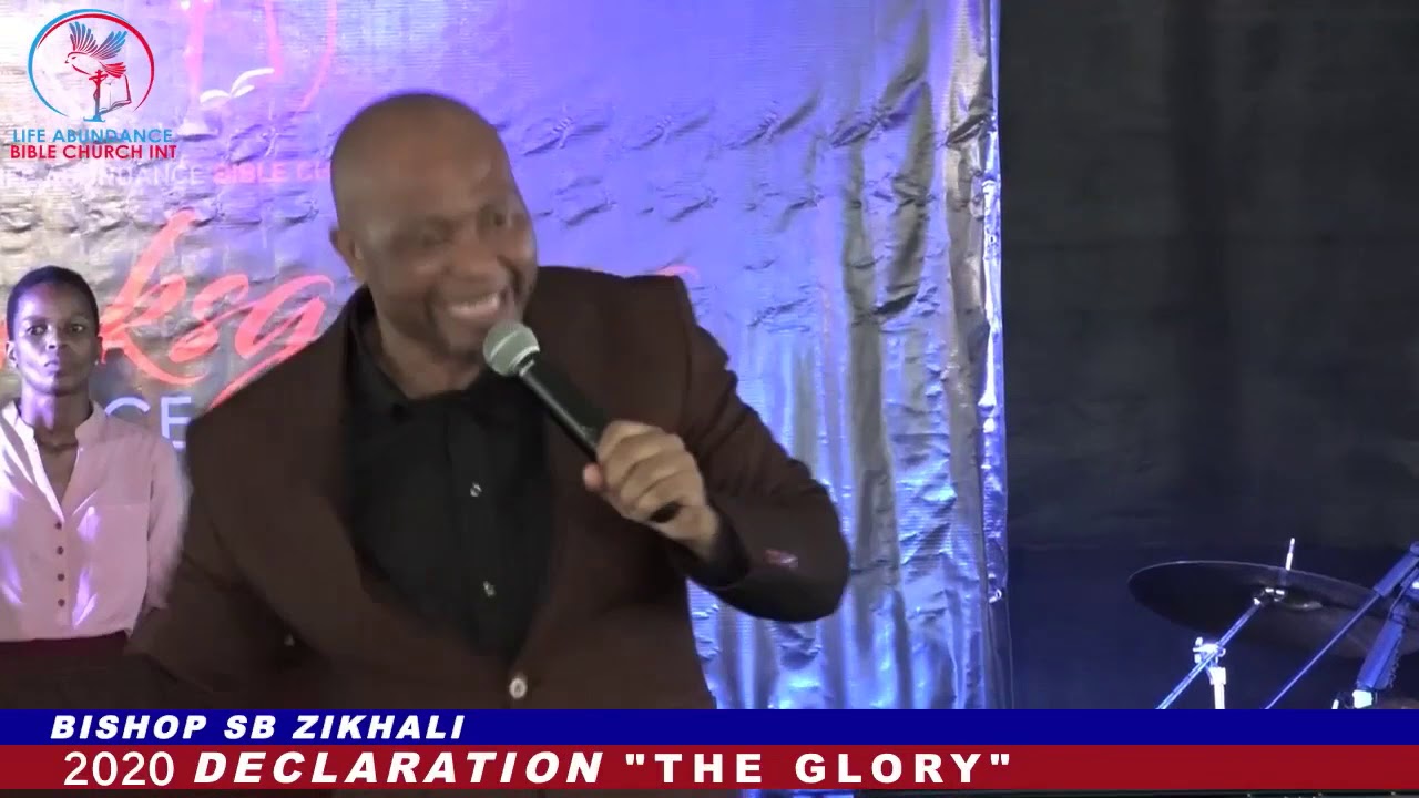 Bishop SB Zikhali -2020 Declaration - YouTube