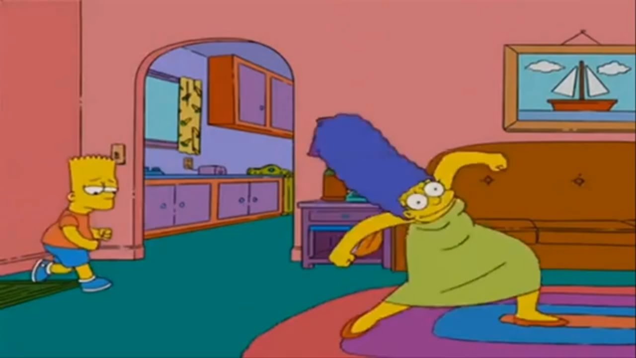 Marge Krumping, but Bart isn't having it. - YouTube