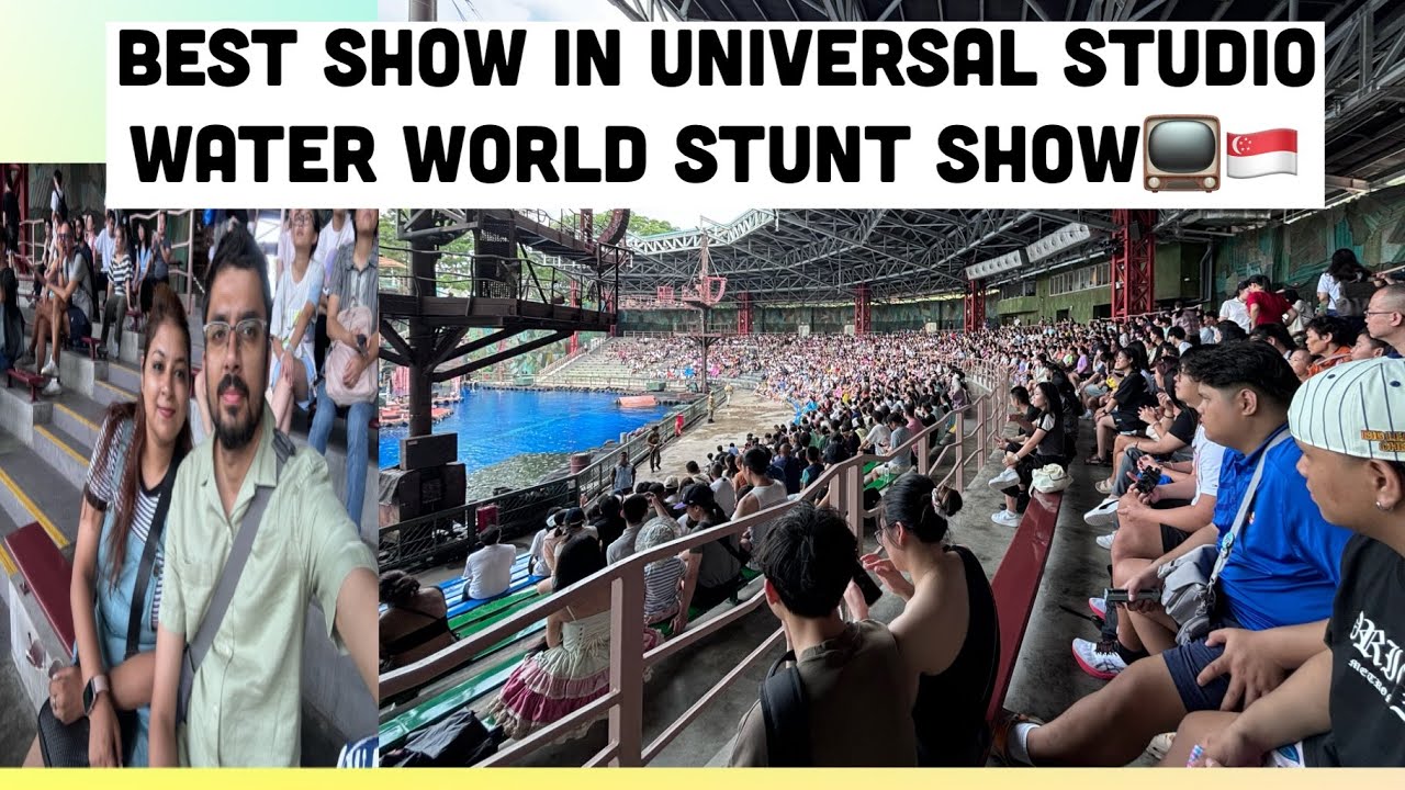 Water World Stunt Show in Universal Studios Singapore 🇸🇬 | Full Show ...