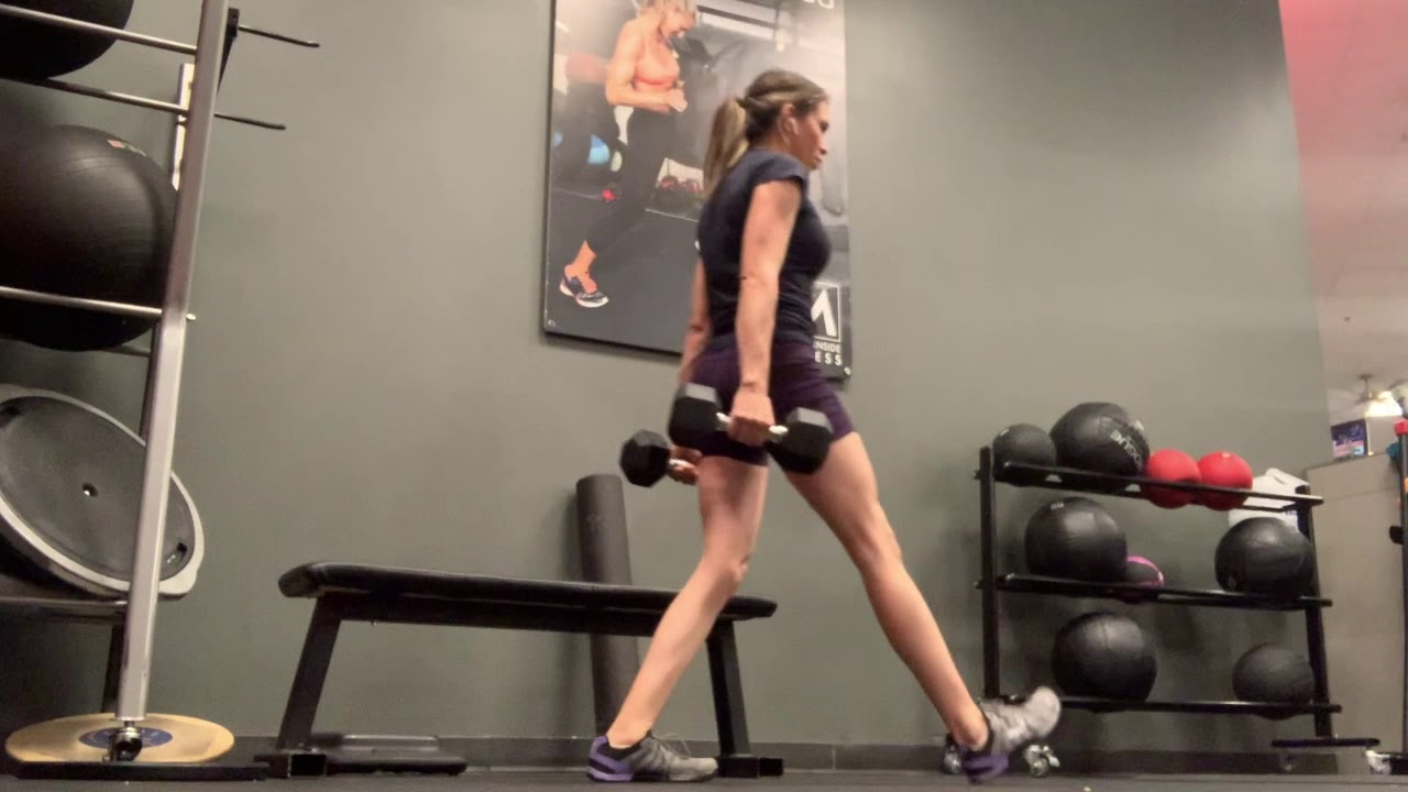 DB zombie lunges - YouTube