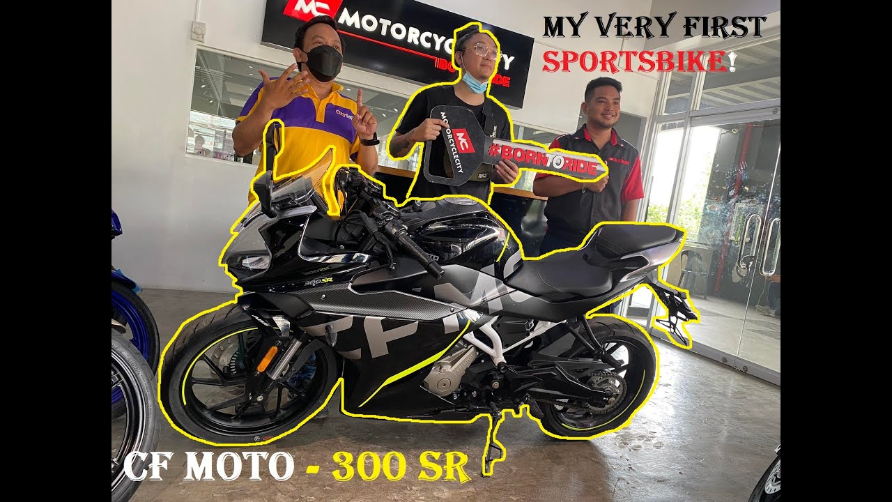 CF Moto 300SR - Black - Motorcycle City Mandaue 2022 - YouTube