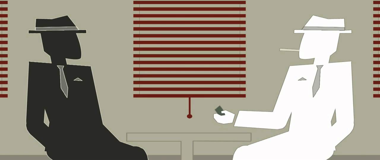 Strangers on a Train Title Sequence - YouTube