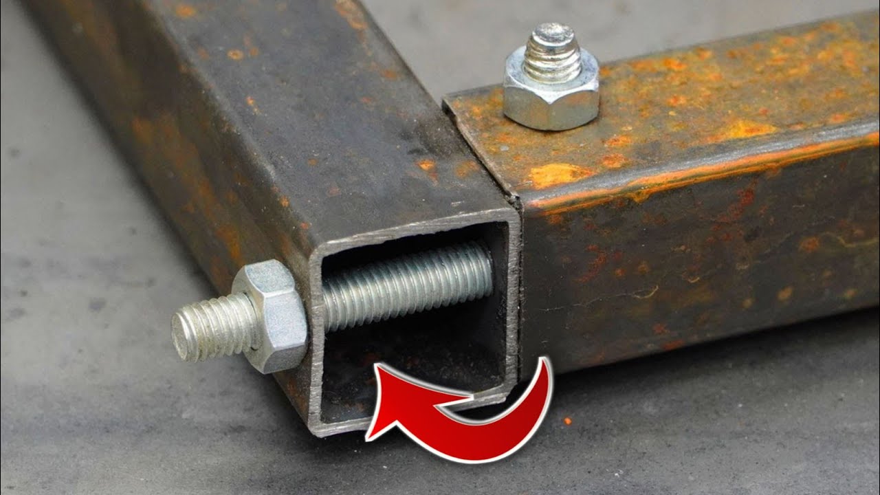 99% of People Don't Know This Secret! Metal Joints Without Welding ...